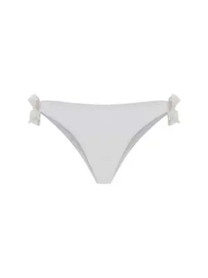 Brunello Cucinelli Technical Jersey Bikini Bottoms - White