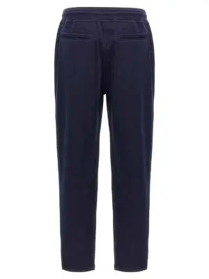 Brunello Cucinelli Cotton Blend Joggers - Blue