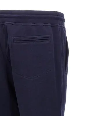 Brunello Cucinelli Cotton Blend Joggers - Blue