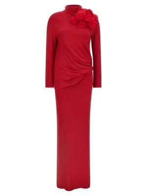 Magda Butrym Long Jersey Dress