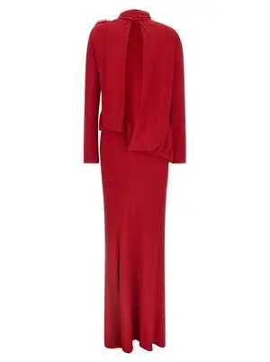 Magda Butrym Long Jersey Dress