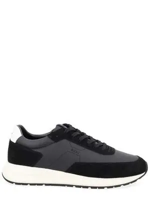 BOSS Vinston Leather Sneakers - Black