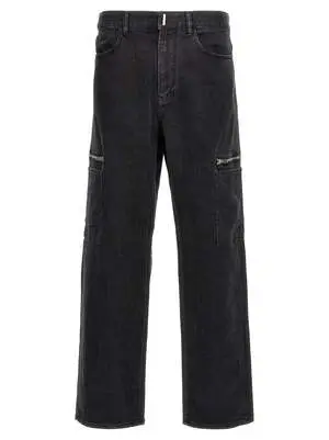 Givenchy Cargo Jeans - Black