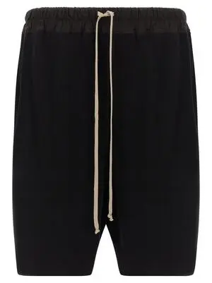 Rick Owens Boxers Bermuda Shorts - Black