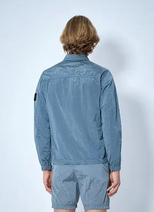 Stone Island Zip-up Jacket With Chest Pocket
