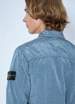 Stone Island Zip-up Jacket With Chest Pocket