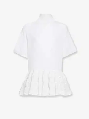 Alaïa Peplum Virgin Wool Sweater