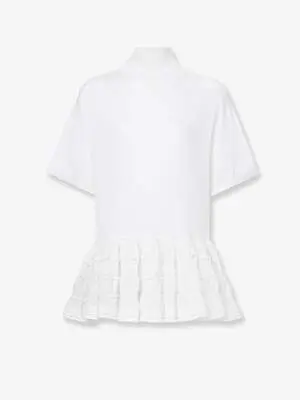 Alaïa Peplum Virgin Wool Sweater
