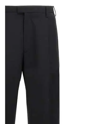 Marni Wool Blend Trousers - Black