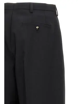 Marni Wool Blend Trousers - Black