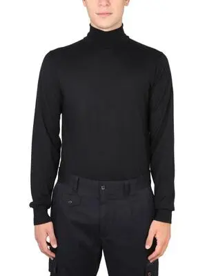 Dolce & Gabbana Maglia A Collo Alto - Black