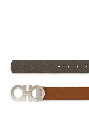 FERRAGAMO Gancini Leather Belt