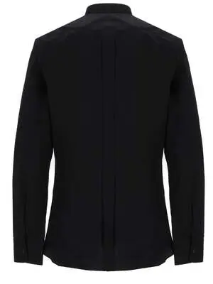 Dolce & Gabbana Camicia Gold Fit In Cotone - Black