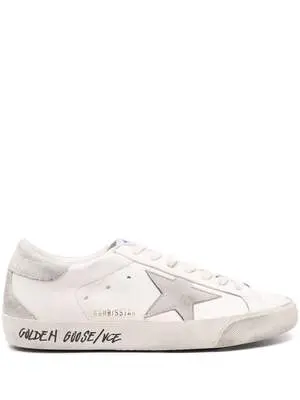 GOLDEN GOOSE Super-star Leather Sneakers - Multicolor