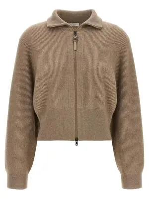 Brunello Cucinelli Embellished Cardigans For Women