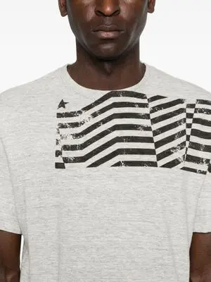GOLDEN GOOSE Printed Cotton T-shirt