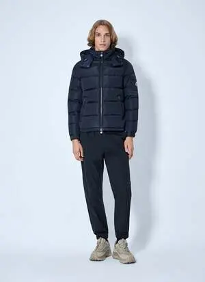 Moncler Maya Matte Short Down Jacket - Blue
