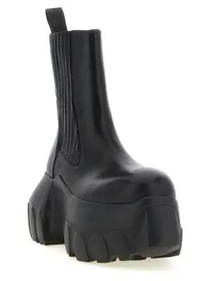 Rick Owens Beatle Mega Tractor' Ankle Boots