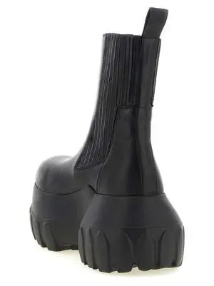 Rick Owens Beatle Mega Tractor' Ankle Boots