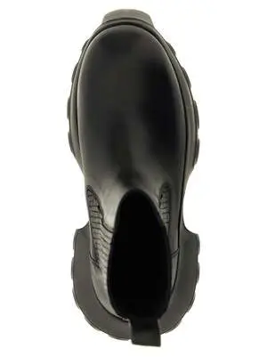 Rick Owens Beatle Mega Tractor' Ankle Boots
