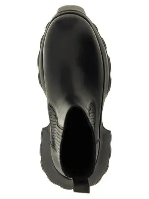 Rick Owens Beatle Mega Tractor Ankle Boots