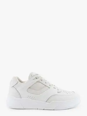 Celine Ct-09 Leather Sneakers With Mesh Inserts - Multicolor