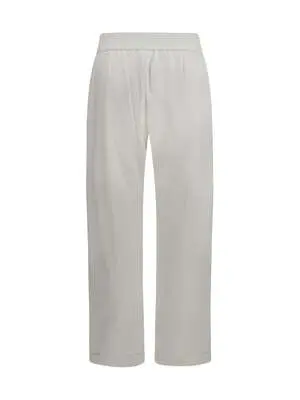 Brunello Cucinelli Monili Track Pants - White