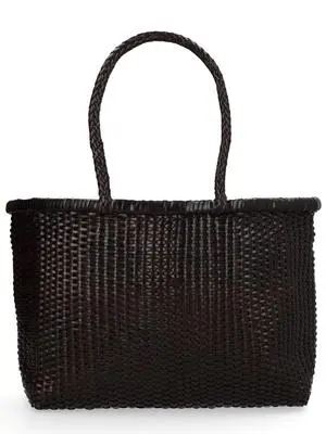 Dragon Diffusion Borsa B Weave Large - Brown