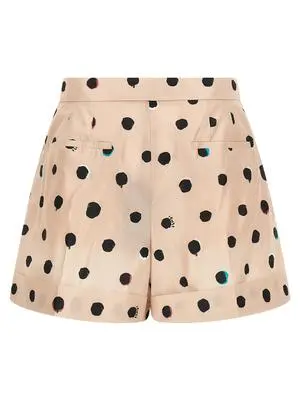 Fendi Falena Dots' Shorts - Pink