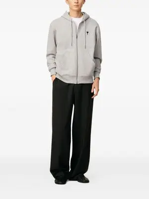 AMI Paris De Coeur Cotton Hoodie