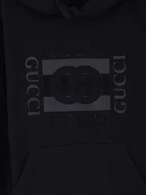Gucci Cotton Sweatshirt With Gg Incrocio Print