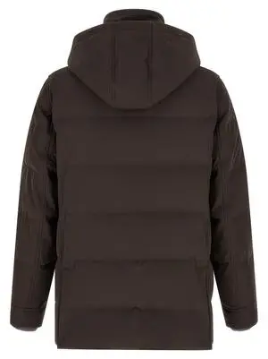 Brunello Cucinelli Quilted Parka - Brown