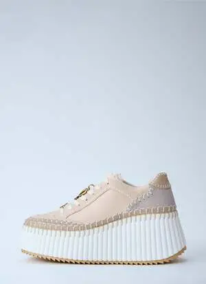 Chloé Nama Wedge Sneakers