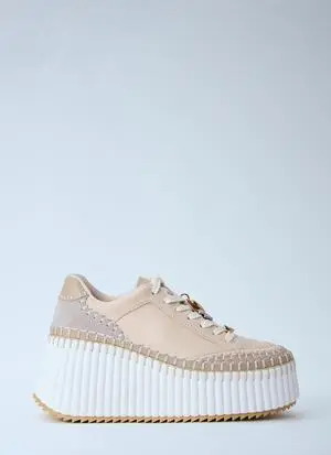 Chloé Nama Wedge Sneakers - Multicolor