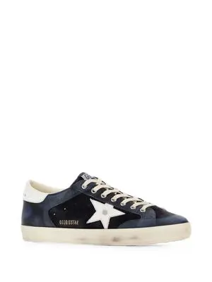 GOLDEN GOOSE Super-star Leather Sneakers - Multicolor