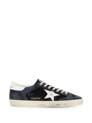 GOLDEN GOOSE Super-star Leather Sneakers - Multicolor