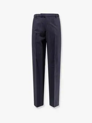 Gucci Pinstripe Wool Trousers - Multicolor