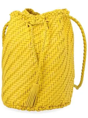 Dragon Diffusion Borsa Pompom Double Jump Tan - Yellow