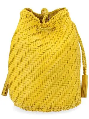 Dragon Diffusion Borsa Pompom Double Jump Tan