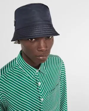 Prada Midnight Re-nylon Hat - Blue