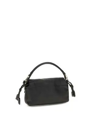 Fendi Small Baguette Soft Nappa Leather Handbag
