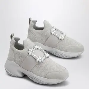 ROGER VIVIER Viv' Run Sneakers - Gray