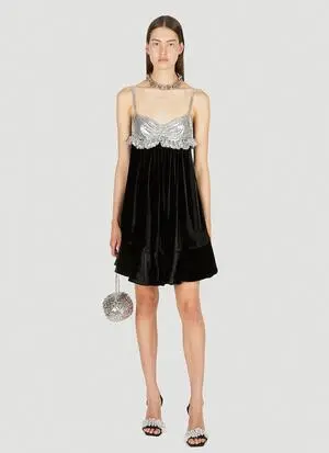 Rabanne Chainmail Panel Mini Dress