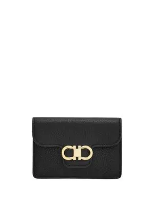 FERRAGAMO Porta Chiavi Gancini - Black