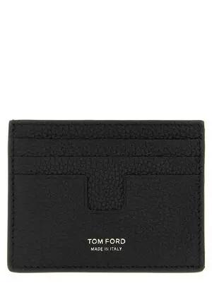 TOM FORD T Line' Card Holder - Black