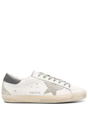 GOLDEN GOOSE Super-star Leather Sneakers - Multicolor
