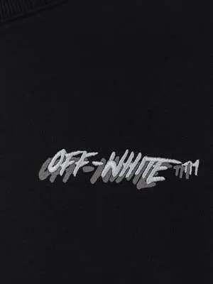 Off-White Cotton Sweatshirt