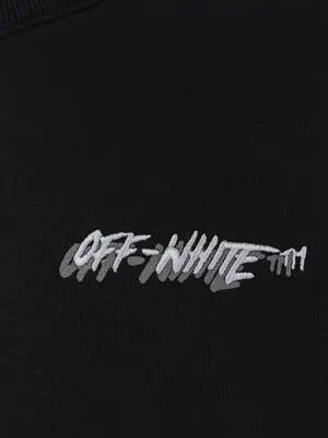 Off-White Cotton Sweatshirt