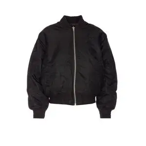DIESEL® Logo W-type-d1 Reversible Bomber Jacket - Black