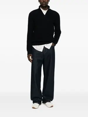 Brioni Wool And Cashmere Turtle-neck Sweater